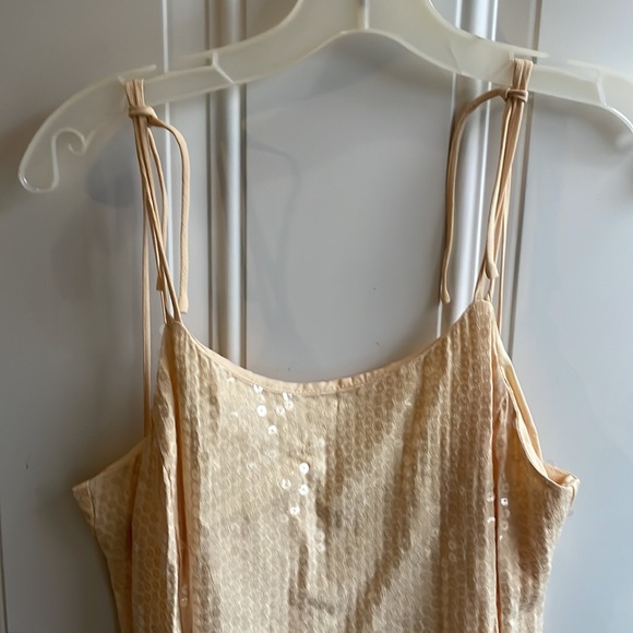 Parallel Dresses | Dresses | Vintage Parallel Dresses Clear Sequined ...